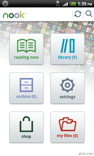 NOOK - ứng dụng đọc sách cho android | Viết bởi hoagl
