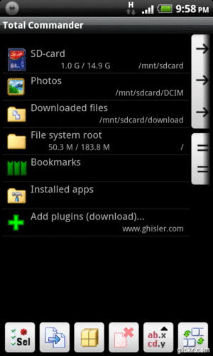 Total Commander for Android v1.0b8 + Plugins | Viết bởi vutananh
